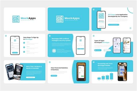 Mockapps Mobile App Powerpoint Template Incl Marketing And Slide Envato