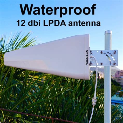 High Gain 12 Dbi Lpda External Outdoor Antenna For 4g Lte Tplink Router Modem With Lmr Hlf 200