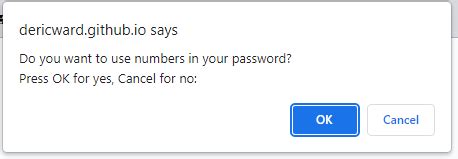 GitHub DericWard Module Challenge Password Generator Assignment Generate A Random