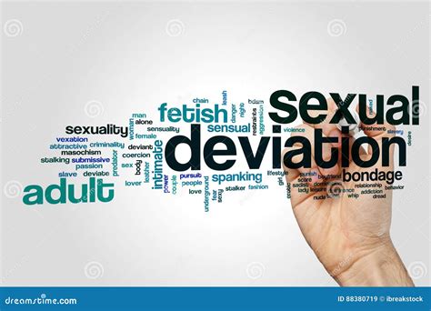 Sexual Deviation Word Cloud Concept Stock Image Image Of Grey Body