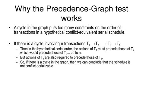 Ppt Conflict Serializability Section 18 2 Of Concurrency Control Powerpoint Presentation