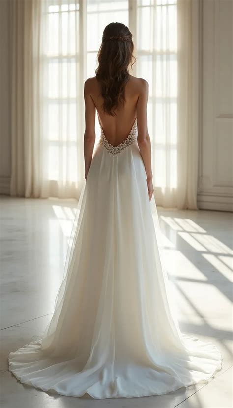 10 Stunning Low Back Wedding Dresses To Captivate Your Big Day Wedpreppro