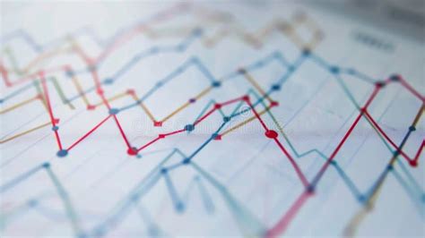 A Line Chart With Multiple Trend Lines Being Analyzed By Economists In