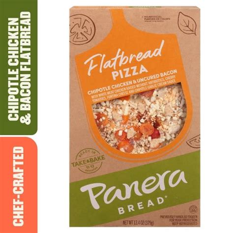 Panera Bread Chipotle Chicken And Uncured Bacon Flatbread Pizza Publix Super Markets