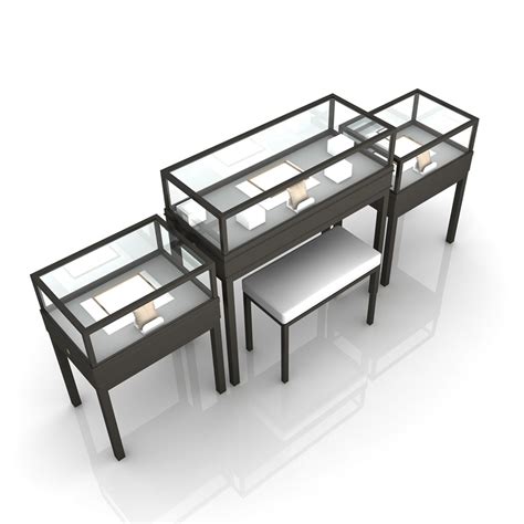 Watch And Jewelry Store Glass Display Showcase Customize Unit Jewelry