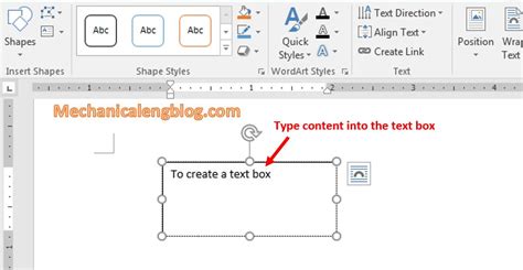 How To Insert A Floating Text Box In Microsoft Word Design Talk