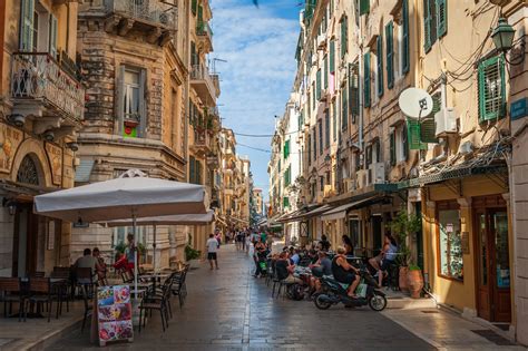 A Guide To Corfus Old Town Cafés Travelgr