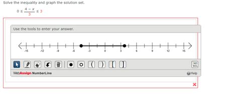 Solved Solve The Inequality And Graph The Solution Set Chegg Com