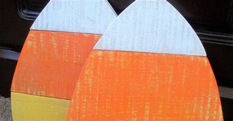 Candy Corn From Pallet Wood