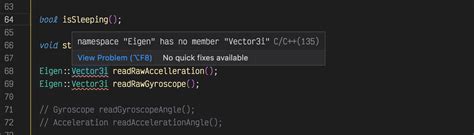 Eigen Library Doesnt Parse With Intelligence · Issue 121776 · Microsoftvscode · Github