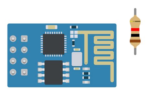 Circuit Design Esp8266 Tinkercad