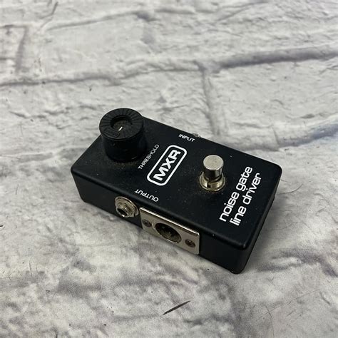 MXR Noise Gate Line Driver Noise Gate Pedal Reverb