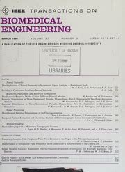 IEEE Transactions On Biomedical Engineering Vol Iss Free Download Borrow And