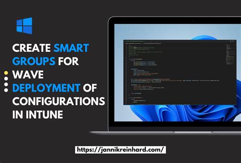 Create Smart Groups For Wave Deployment Of Configurations In Intune