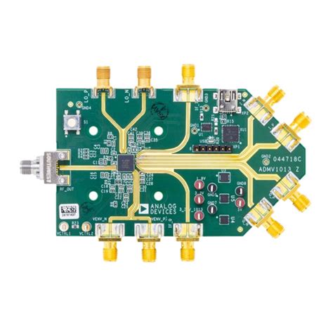 ANALOG DEVICES ADMV EVALZ USER MANUAL Pdf Download ManualsLib