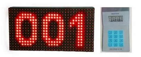 Hextek Red P10 Token Display Keypad Dimension 30x14x10cm At ₹ 4000piece In Madurai