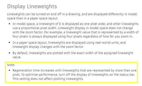Display Lineweight Autodesk Community