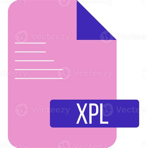 Xpl File Extension Icon Art 57325541 Png