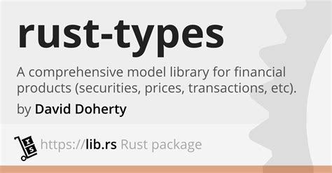 rust types — rust data encoding library lib rs