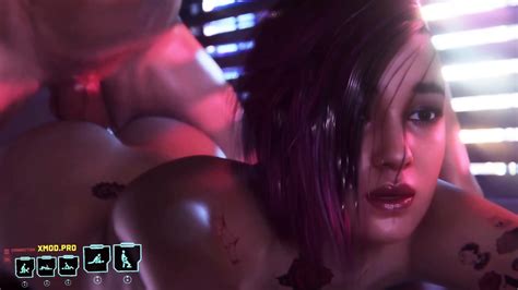 Hot Cyberpunk Porn Animation Anal Sex When A Judy Alvarez Lies On Her Stomach And A Guy Fucks