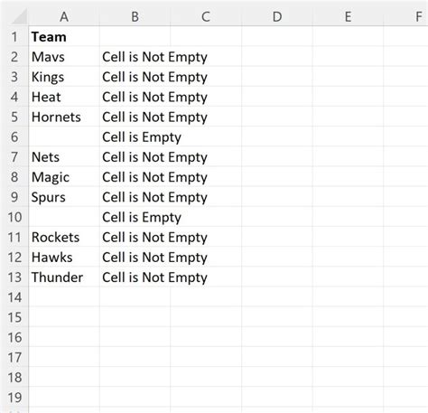 VBA How To Use If Not Blank