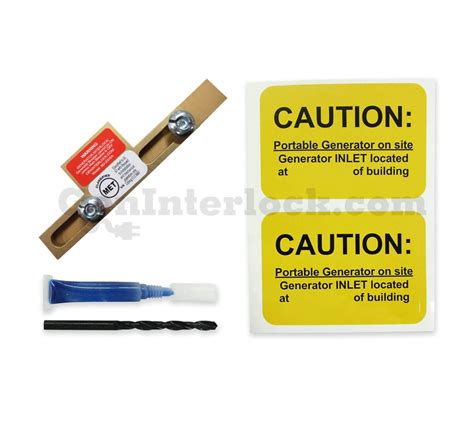 Generator Interlock Kit Eaton Cutler Hammer 100 Amp For Br Series Panels Geninterlock