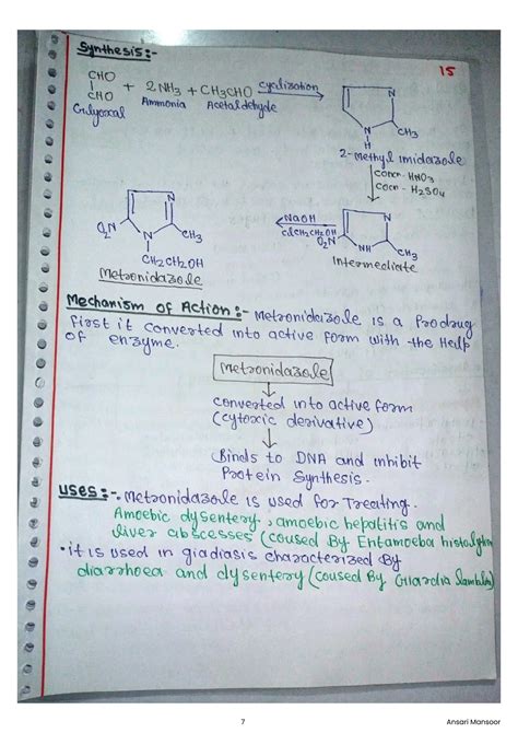 U4medicinal Chemistry 3rd B Pharm 6th Sem Aktumansoor Ansari Pdf