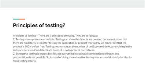 Istqb Chapter 1 Fundamentals Of Testing Pdf
