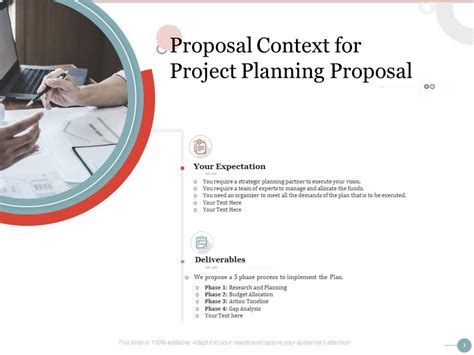 Proposal Context For Project Planning Proposal Ppt Powerpoint