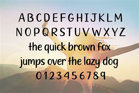 Always Optimistic Font Mistis Fonts Fontspace