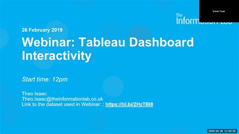 Master Dashboard Interactivity In Tableau Youtube