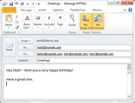Prevent People From Forwarding Your Emails In Microsoft Outlook