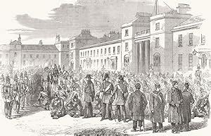 Inspection Of The Royal Sappers And Miners At Brompton Barracks