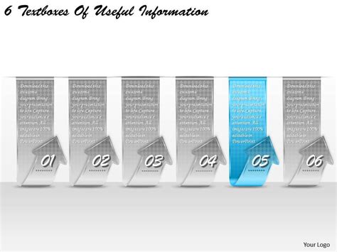 1213 Business Ppt Diagram 6 Textboxes Fo Useful Information Powerpoint Template Templates