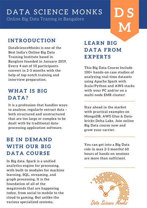 Data Science Monks On Linkedin Bigdatacourse Bigdata