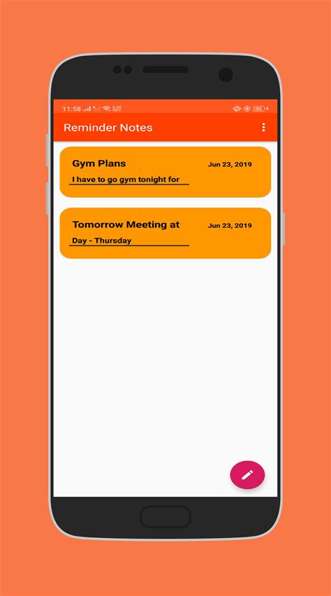 Reminder Notes Android Source Code By Creativetech Codester