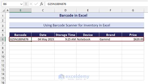 Barcode In Excel Definition Types Creation Font Installation And Uses Exceldemy