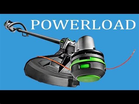 EGO POWERLOAD Trimmer - How to Load - YouTube