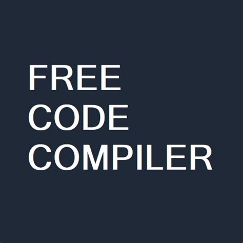 Free Code Compiler Youtube