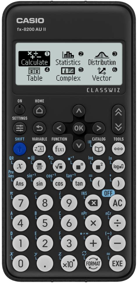 Casio Fx 8200 Au Ii Scientific Calculator Casio Education Australia