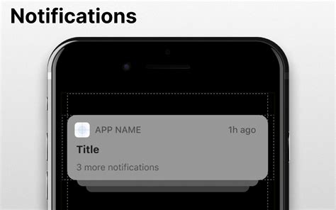 IOS Notifications Figma