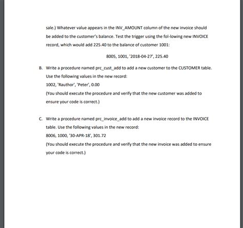 Solved Create A Database Schema In Mysql Then Create The