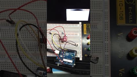 [arduino] serial통신과 7 segment를 이용한 카운트다운 youtube