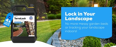 Terralock Mulch Glue Lock In Your Landscape