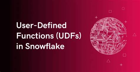 Snowflake User Defined Functions Udfs Thinketl