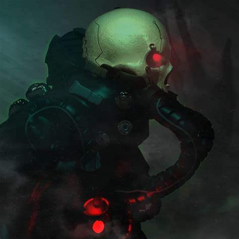 Eversor Assassin Art By Sergio Panzarella 40k Gallery