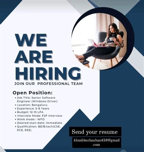 khushbu chauhan on linkedin hello 👋 connections we are hiring if
