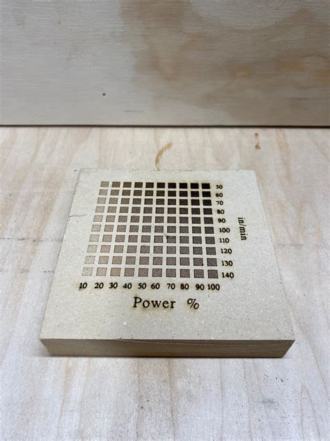 Vcarve Pro Laser Power And Speed Test File Laser Test File Laser