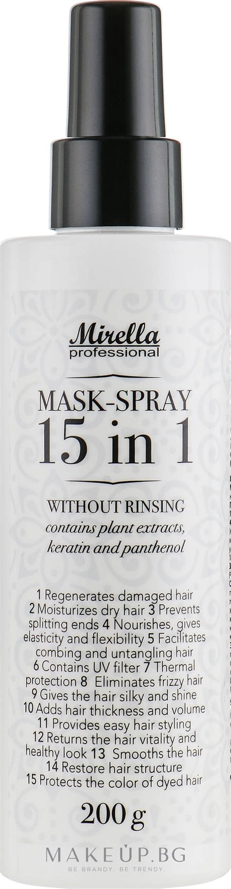 Mirella Style Volumizing Spray - Спрей маска за коса с кератин и ...