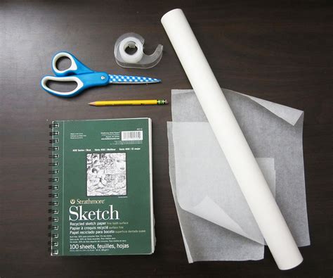 Sketching With Tracing Paper Simple Art Tips